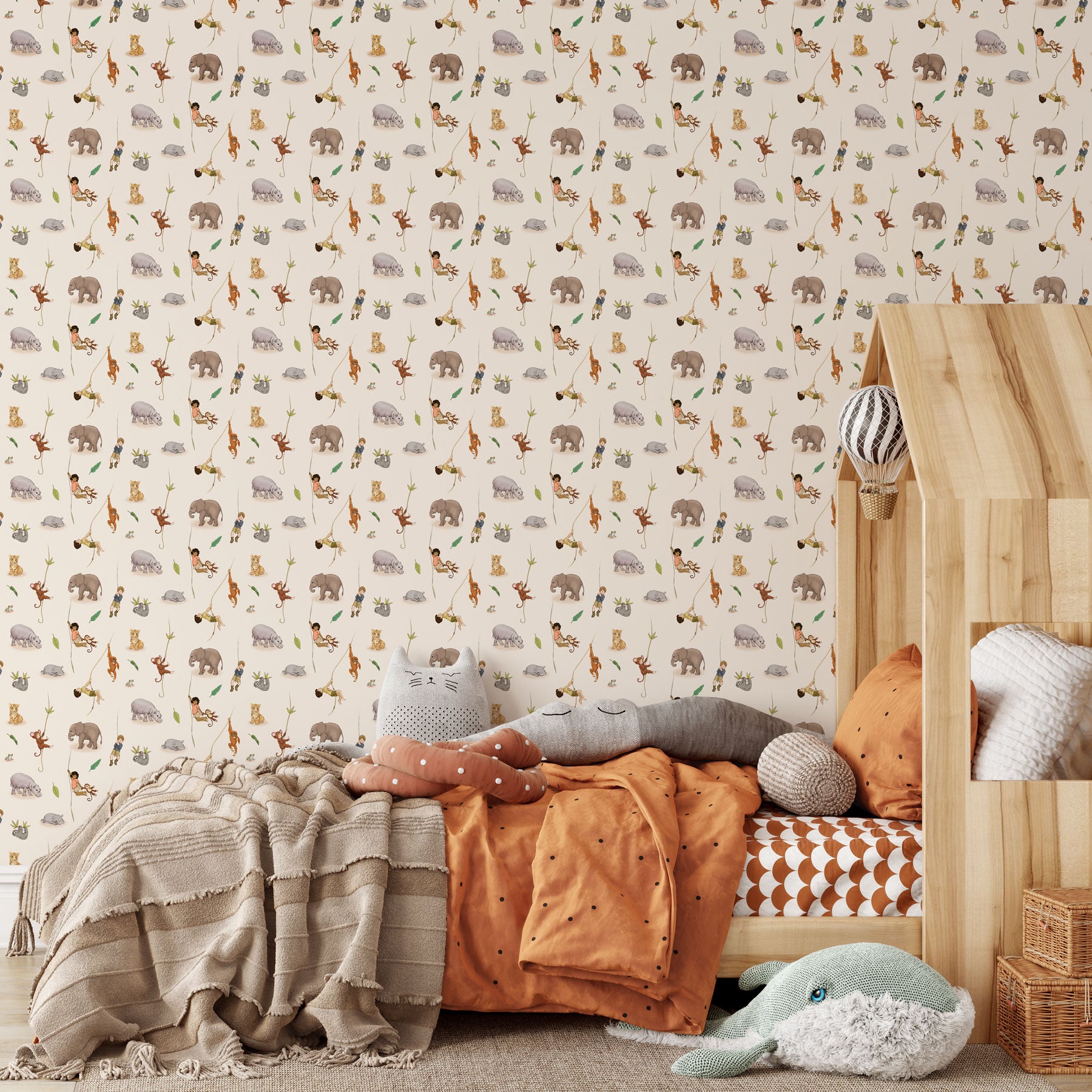 Jungle, Children's Animal Wallpaper – Belle & Boo
