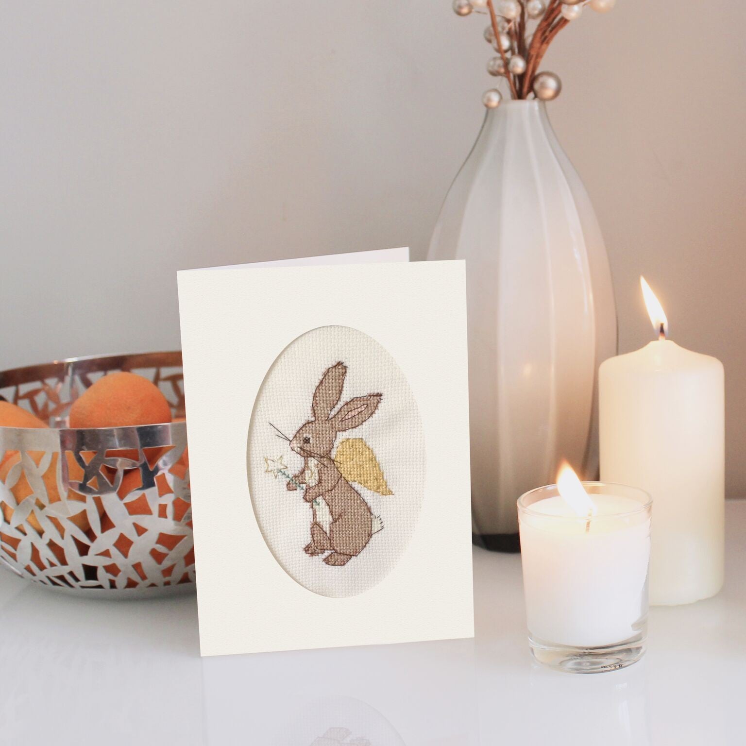 Angel Boo Christmas Cross Stitch Pattern – Belle & Boo